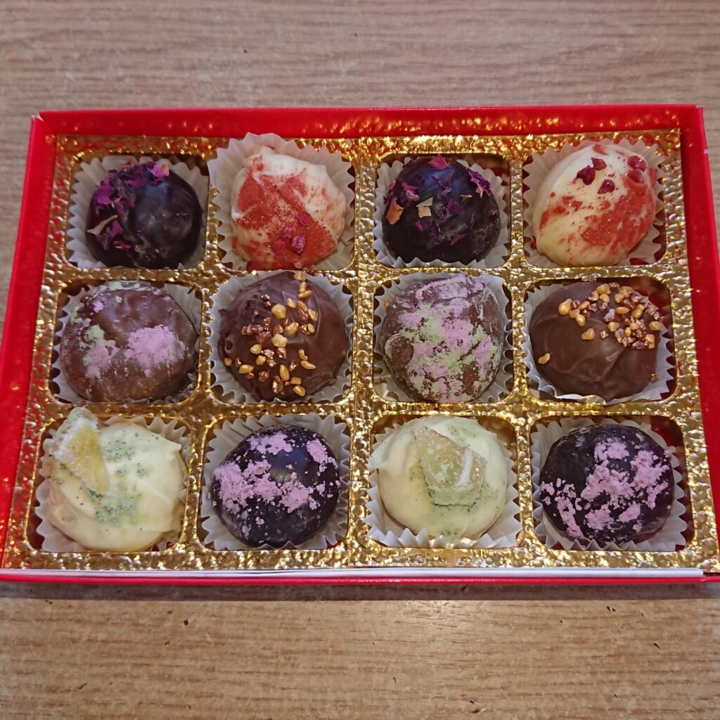 All White Collection- 12 Truffles - Special Edition Chocolate